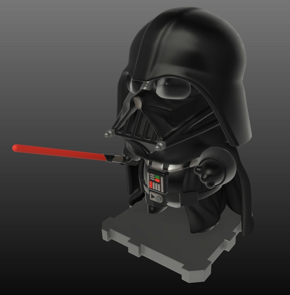 figurina DARTH VADER - print 3d la comanda